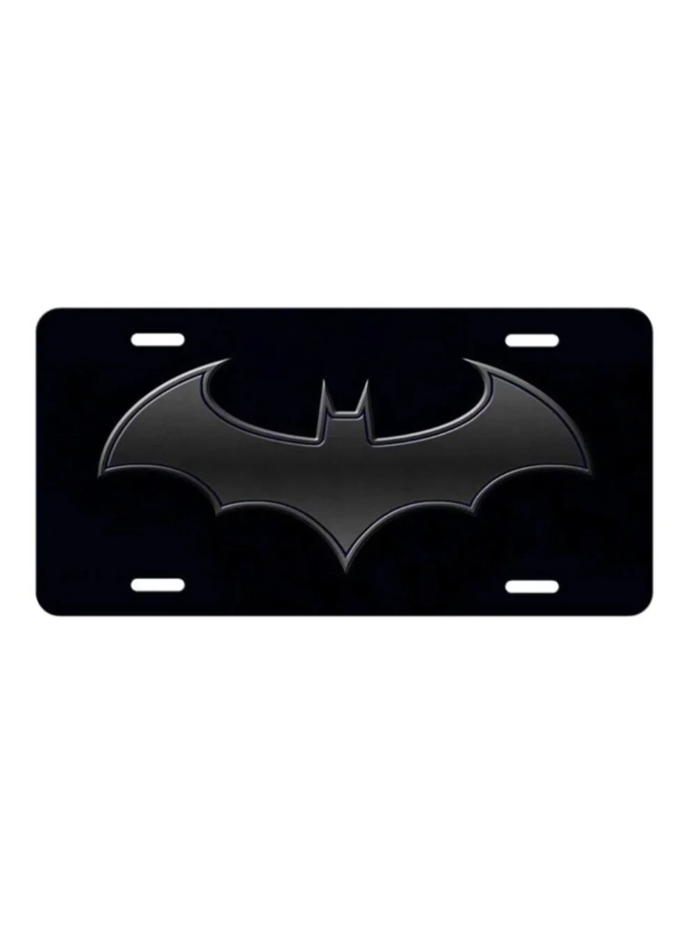 Accents | Batman Dark Knight Gotham Aluminum Vanity Novelty Aluminum ...